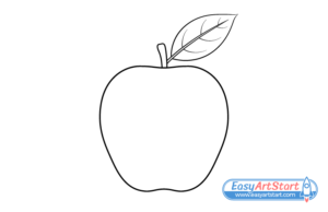 How to Draw an Apple Step by Step - EasyArtStart