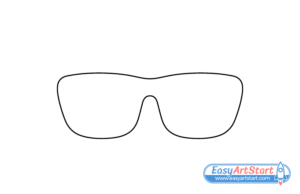 How to Draw Glasses in Six Easy Steps - EasyArtStart