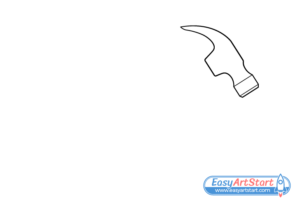 How to Draw a Hammer Step by Step - EasyArtStart