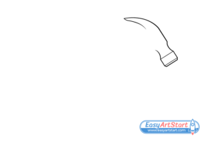How to Draw a Hammer Step by Step - EasyArtStart