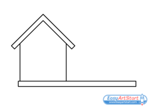 How to Draw a House Step by Step - EasyArtStart