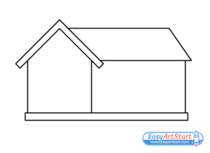 How to Draw a House Step by Step - EasyArtStart