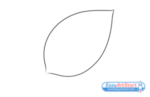 How to Draw a Leaf Step by Step - EasyArtStart