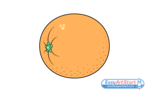 How to Draw an Orange Step by Step - EasyArtStart