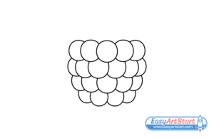 How to Draw a Raspberry in 8 Steps - EasyArtStart