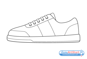 How to Draw a Shoe Step by Step (Simple Guide) - EasyArtStart