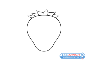 How to Draw a Strawberry Step by Step - EasyArtStart