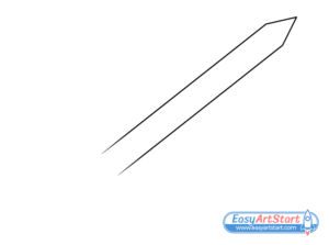 How to Draw a Sword (8 Easy Steps) - EasyArtStart