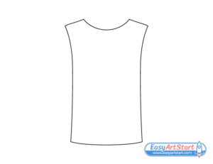 How to Draw a T-Shirt Step by Step - EasyArtStart