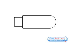 How to Draw a USB Stick (6 Easy Steps) - EasyArtStart