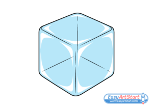 How to Draw an Ice Cube (8 Steps) - EasyArtStart
