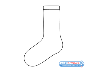 How to Draw Socks Step by Step - EasyArtStart