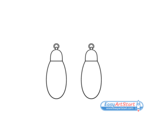 How to Draw Earrings With a Nice & Simple Design - EasyArtStart