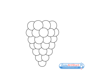 How to Draw Grapes (Step by Step Guide) - EasyArtStart