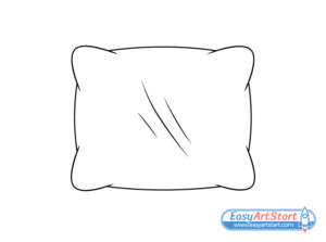 How to Draw a Pillow in 4 Quick Steps - EasyArtStart
