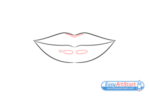 How to Draw Beautiful Lips in 6 Easy Steps - EasyArtStart