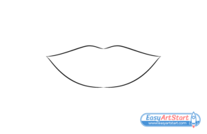 How to Draw Beautiful Lips in 6 Easy Steps - EasyArtStart