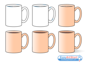 How to Draw a Mug Step by Step (Detailed Guide) - EasyArtStart