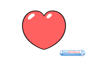 How to Draw a Heart in 6 Steps (Nice & Simple) - EasyArtStart