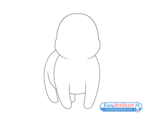 How to Draw a Cute Dog Step by Step - EasyArtStart