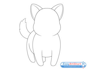 How to Draw a Cute Dog Step by Step - EasyArtStart