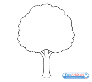 How to Draw a Tree (Simple 6 Step Guide) - EasyArtStart
